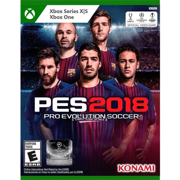 PES 2018 (Pro Evolution Soccer 18) – Xbox One / Series X|S – Mídia ...